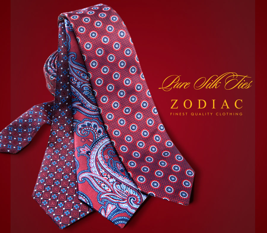 A Range of Classic, Slim, and Bow Ties for Men | ZODIAC – Zodiac Finest ...