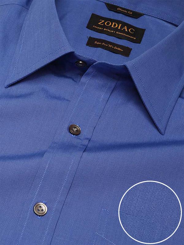 Buy Fil A Fil Ink Cotton Single Cuff Classic Fit Evening Solid Shirt ...